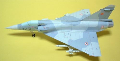 Card Model MIRAGE 2000